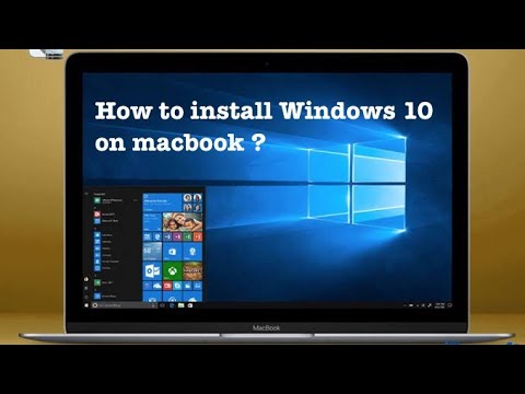 How to install windows 10 on macbook pro with bootable usb drive ...