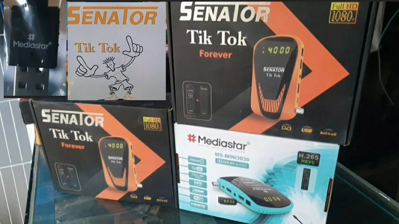 Senator Tik Tok Forever Server Reciever Built-in Wifi Bluetooth and ...