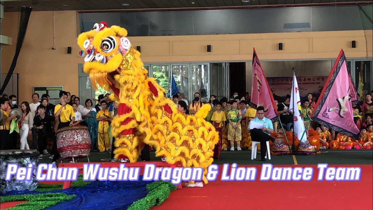 Pei Chun wushu Dragon & Lion dance Team - YouTube