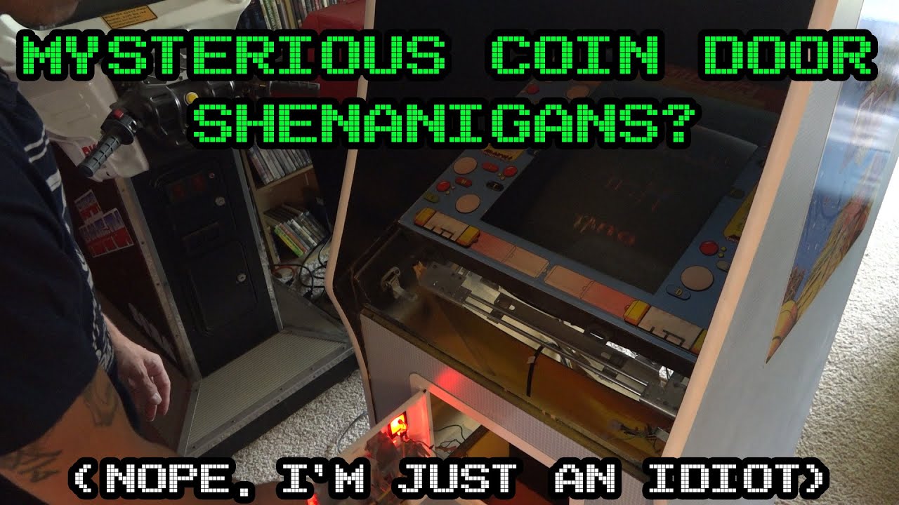 Arcade Coin Door Affecting Monitor Image?! | Arkanoid Troubleshooting ...