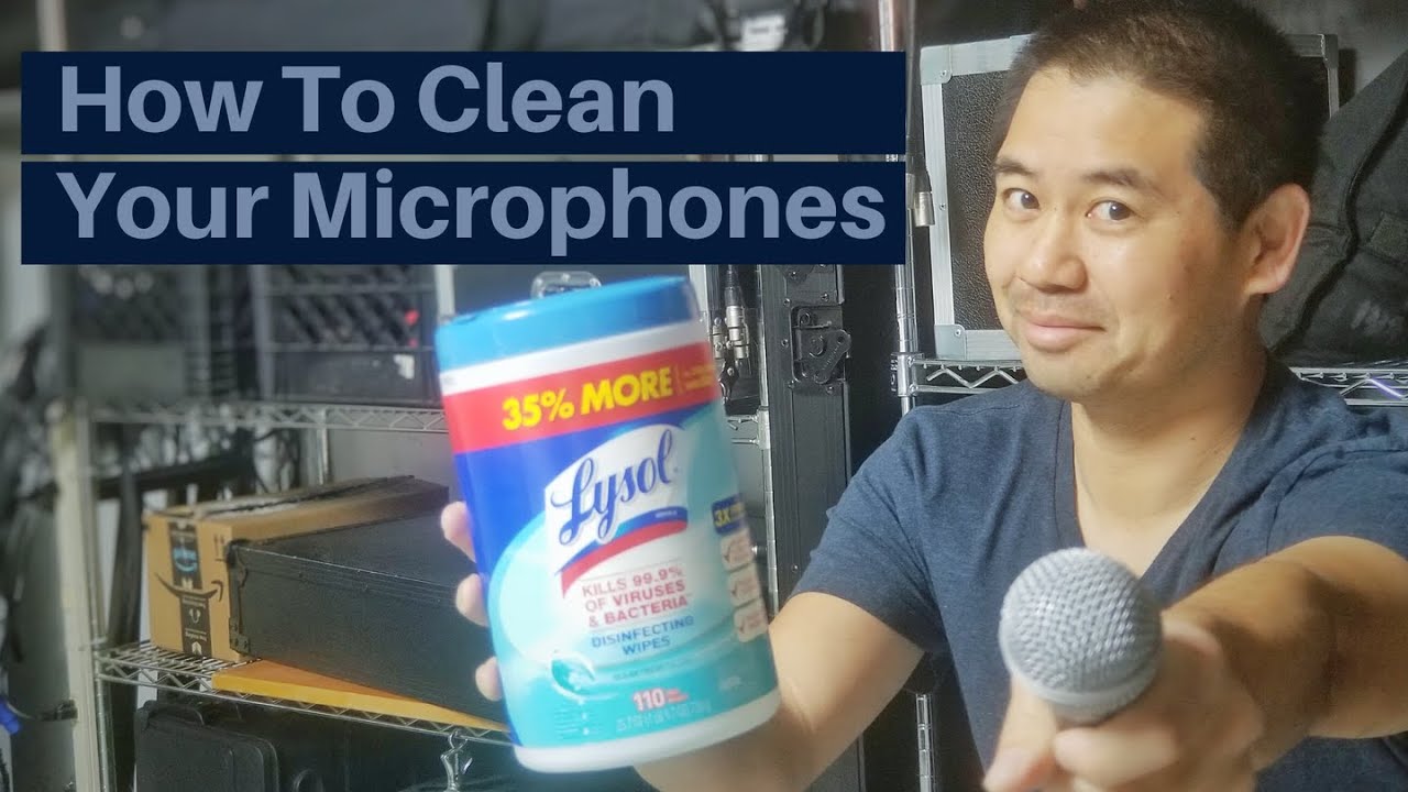 How To Clean A Microphone - DJ Gear Maintenance Tips - YouTube