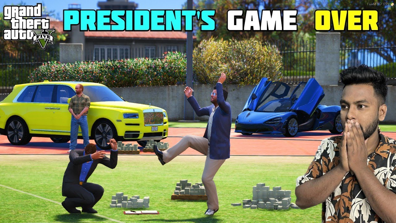 GTA 5 : PRESIDENT GAVE ALL PROPERTY TO MICHAEL || BB GAMING - YouTube