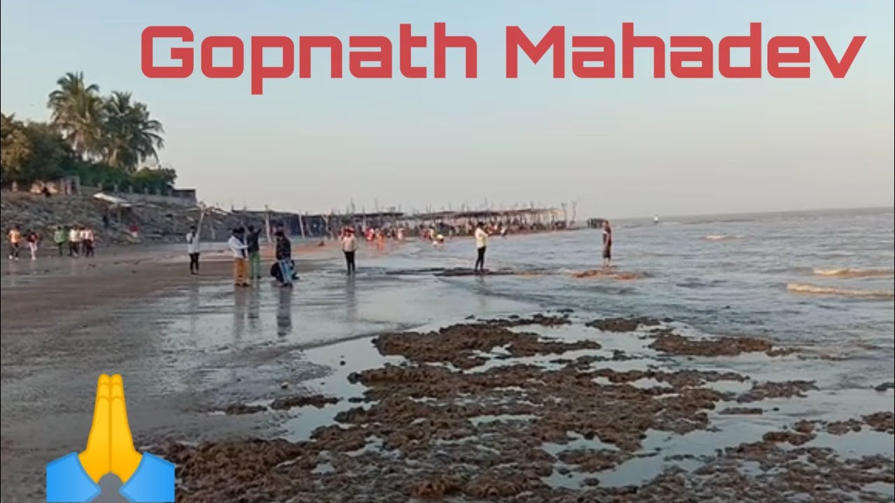 Gopnath Mahadev Darshan 🙏 ll Bhavnagar dis... ( Gopnath) - YouTube