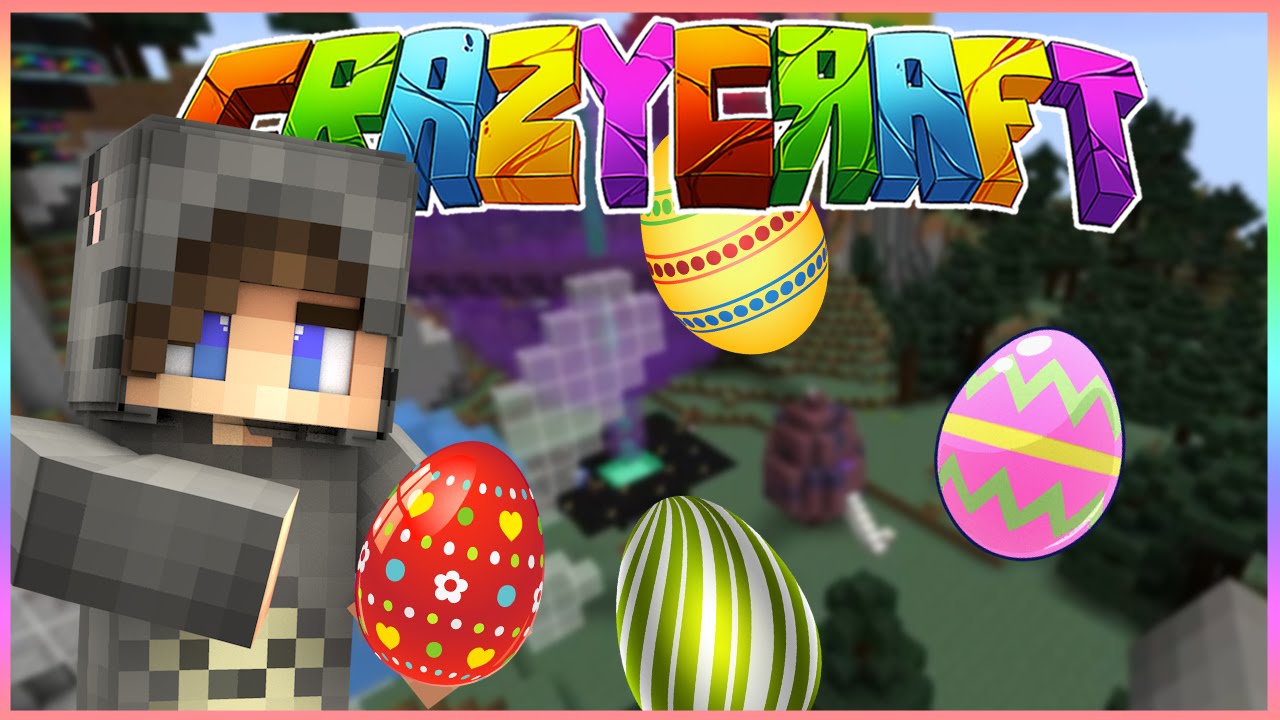 EASTER EGG HUNT! - Minecraft Crazy Craft 3.0 - Ep.27 - YouTube