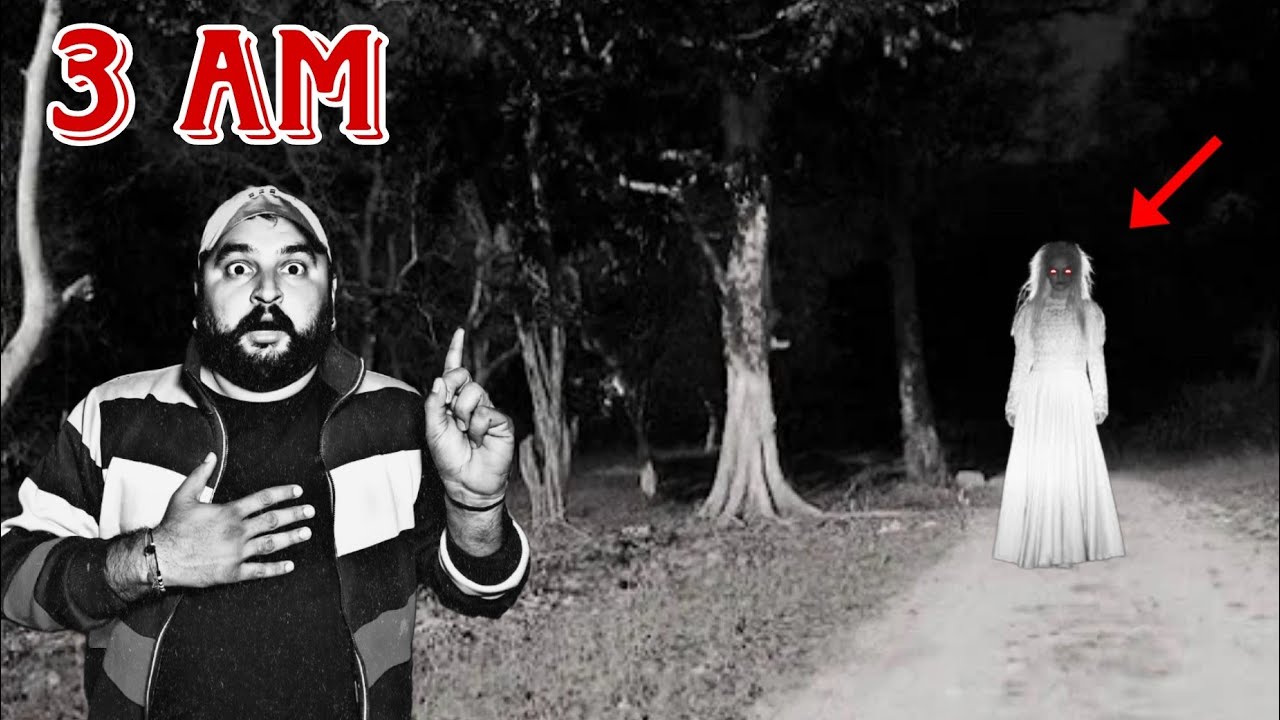 Visiting Most Haunted Road At 3 AM !! 100% Real Ghost On Road 😨 जान भी ...