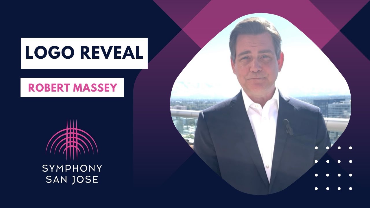 Robert Massey unveils Symphony San Jose new logo - YouTube