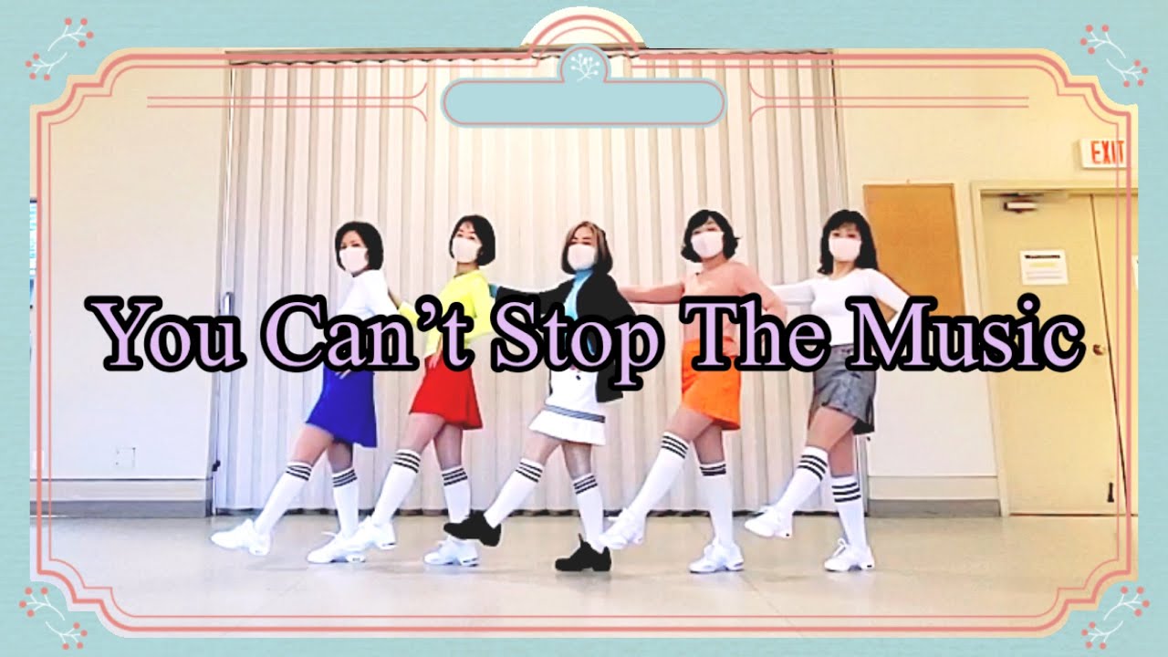 You Can't Stop The Music Line Dance & Tutorial - YouTube
