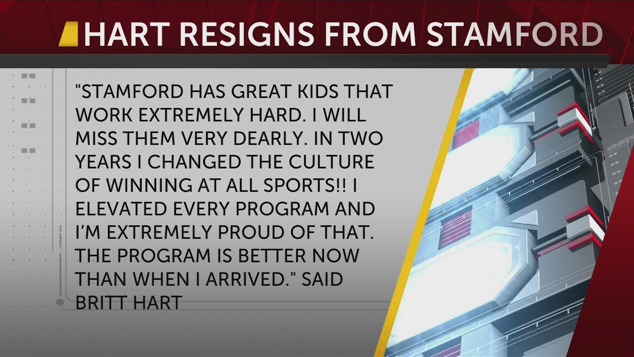 Britt Hart resigns - YouTube