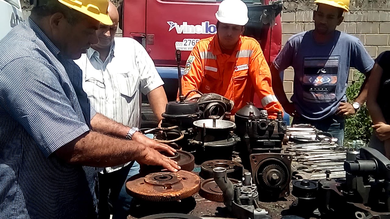 Curso de Mecânica a Diesel aula pratica - YouTube