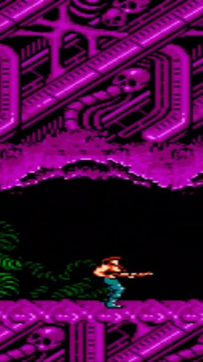 Contra C unlimited life and S power cheat code - YouTube