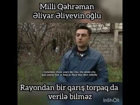 Milli Qəhrəman Əliyar Əliyev! Allah rəhmət eləsin!