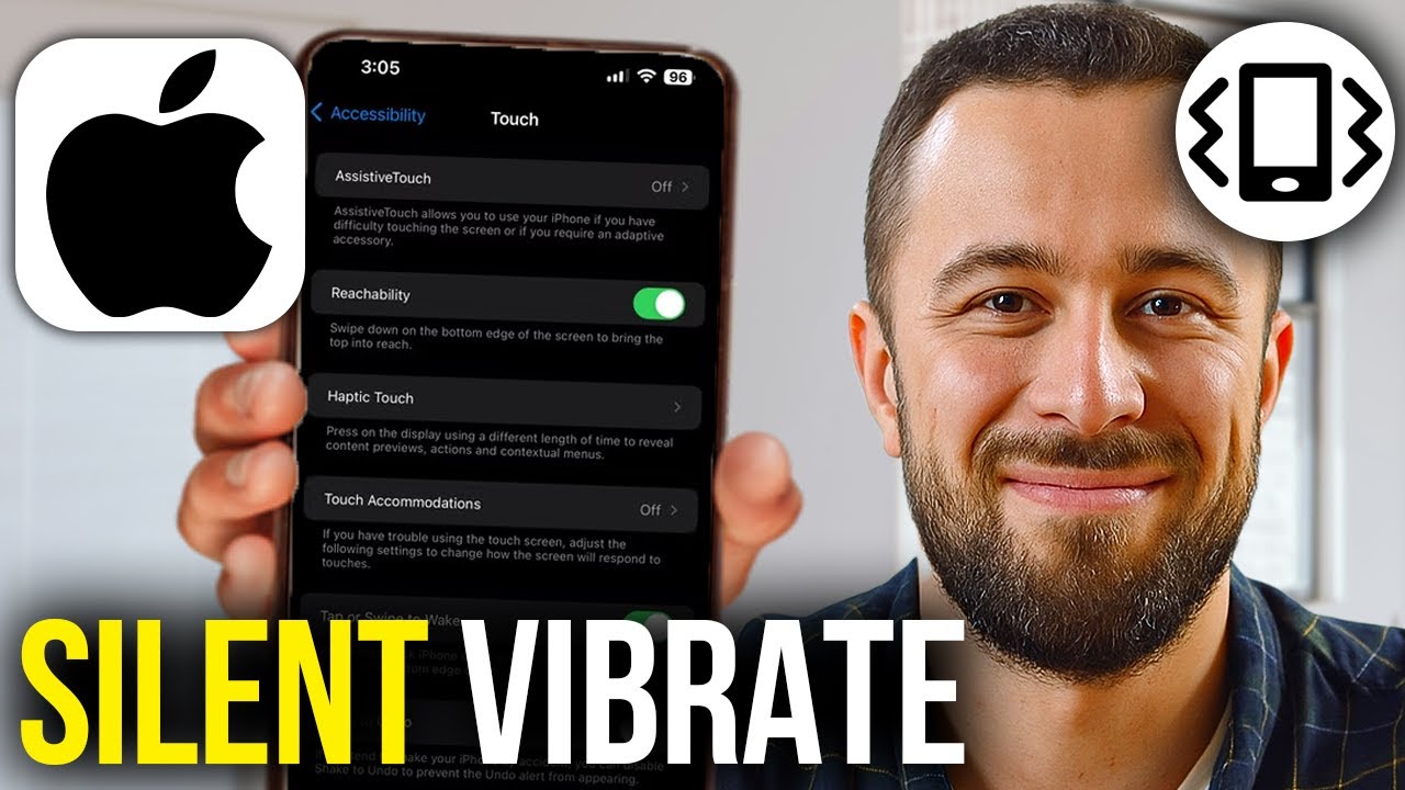 How To Make iPhone Vibrate In Silent Mode - YouTube