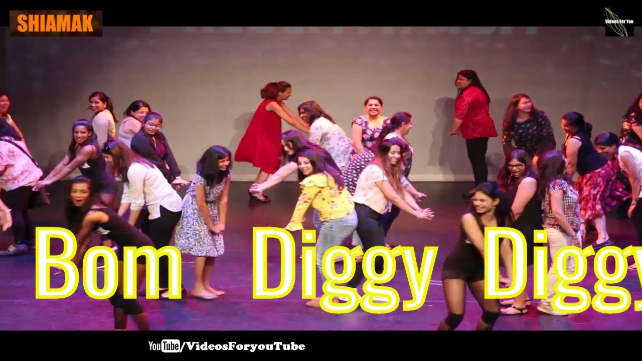 bom diggy diggy| lyrics| dance| tutorial |song|video| Shaimak London ...