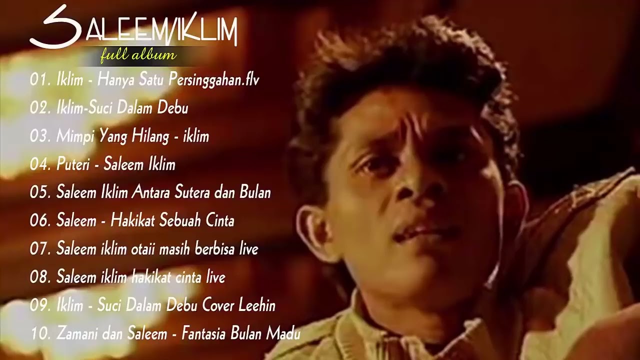 The Best Of Saleem Iklim Full Album Lagu Malaysia lama Populer - YouTube