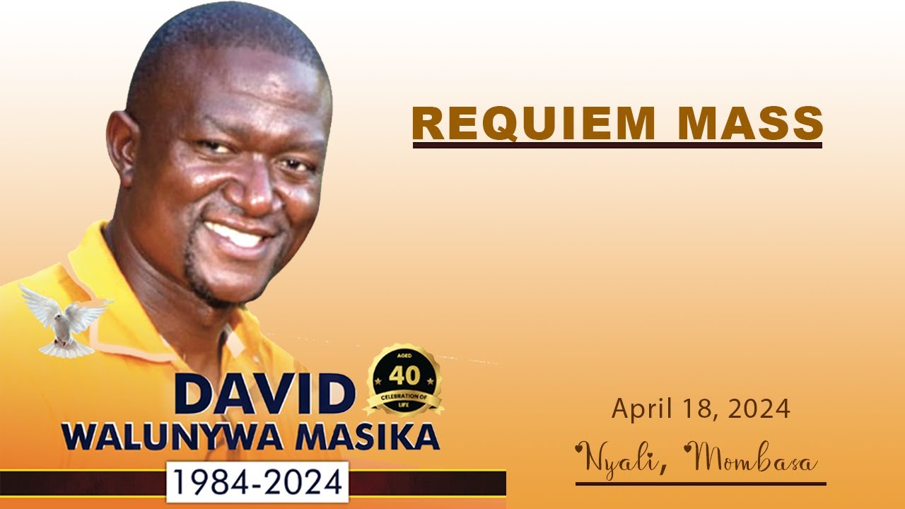 IN LOVING MEMORY OF DAVID MASIKA - YouTube