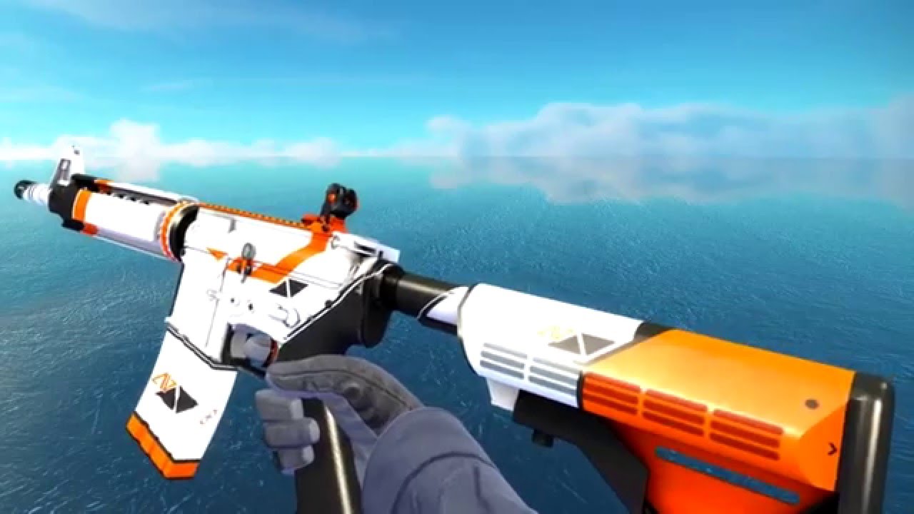 M4A4 Asiimov - Field Tested - YouTube