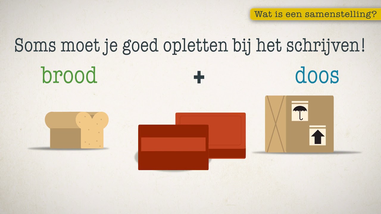 Taal: samenstellingen - YouTube