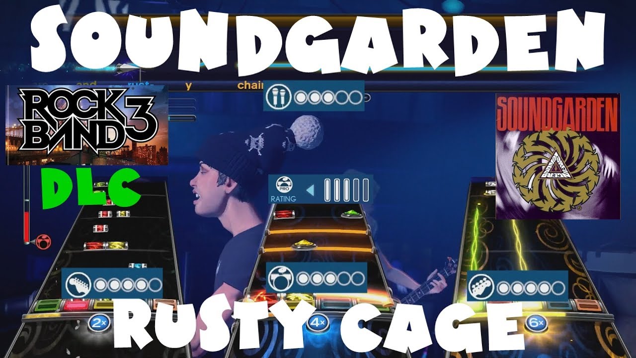 Soundgarden - Rusty Cage - Rock Band 3 DLC Expert Full Band (July 19th ...