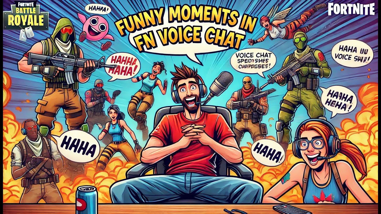 Funny Moments in FN Voice chat - YouTube