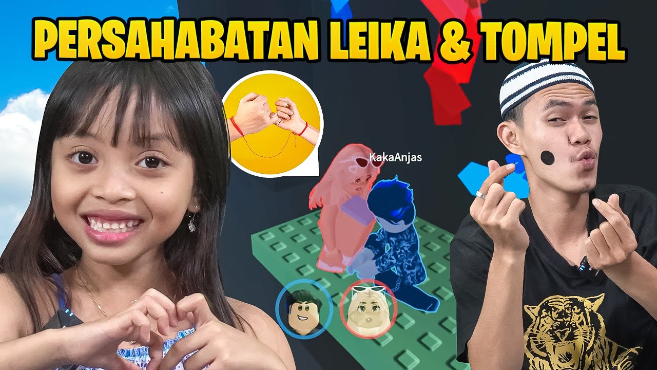 LEIKA DAN TOMPEL BISA JADI BERANTEM 😱😨 GAME INI GAME UJI PERSAHABATAN BUDDY BUDDY [ROBLOX ...