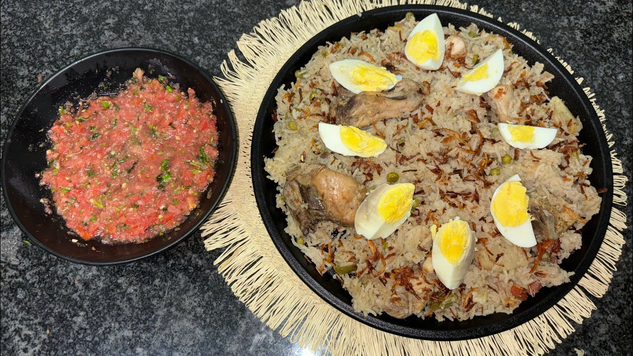 Arabian white Kabsa Rice | Chicken Kabsa Rice | One Pot Easy to Cook ...