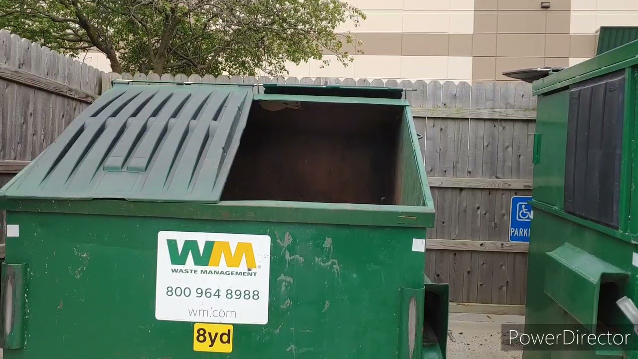 Dumpster Lid Improvement - YouTube
