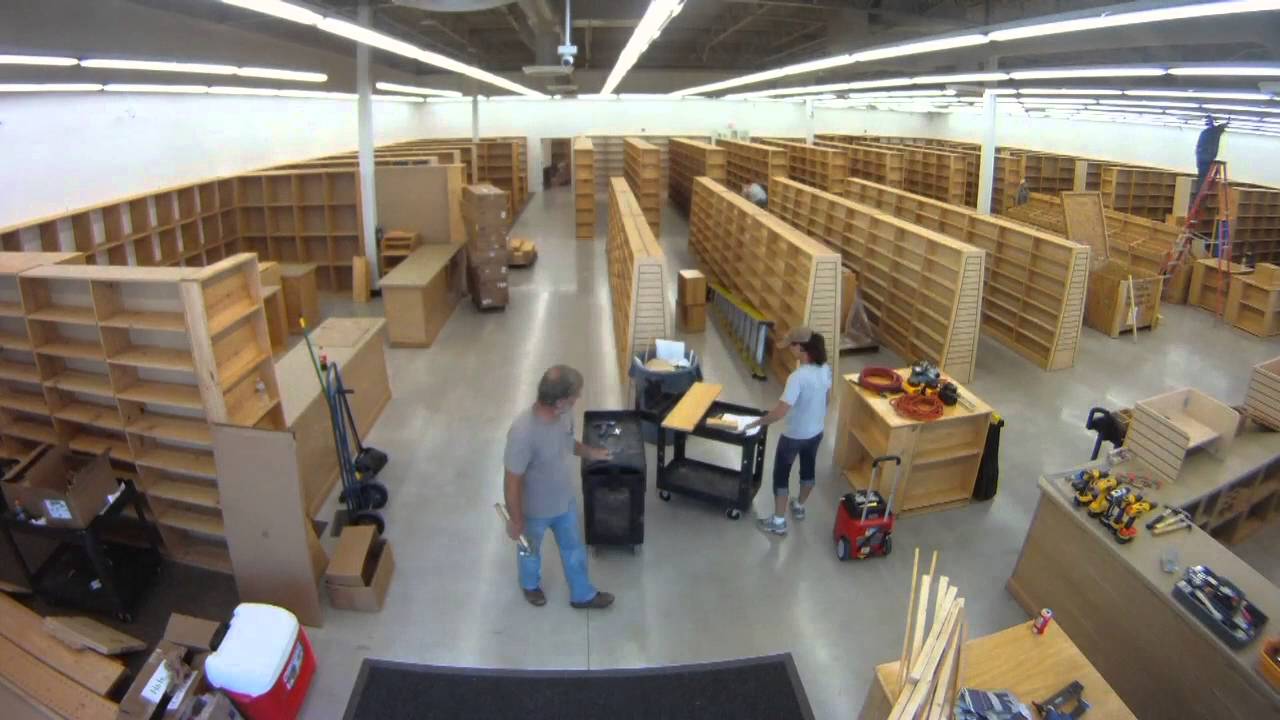 Watch us build a new store! - YouTube