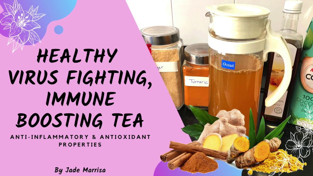 Virus fighting, Immune boosting tea recipe - YouTube