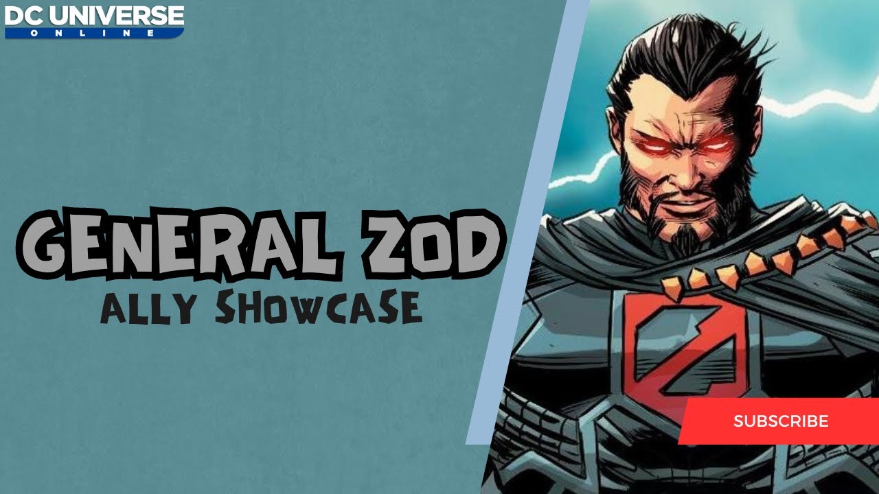 DCUO Test Server: General Zod Ally! - YouTube