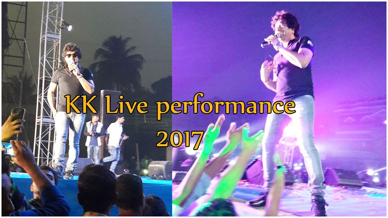 KK Live performance (concert) 2017 @ Basirhat college song of Khuda ...