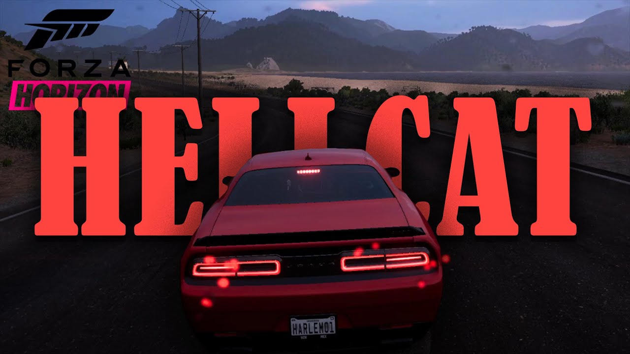 707HP DODGE Challenger SRT Hellcat - Forza Horizon 5 Gameplay - YouTube