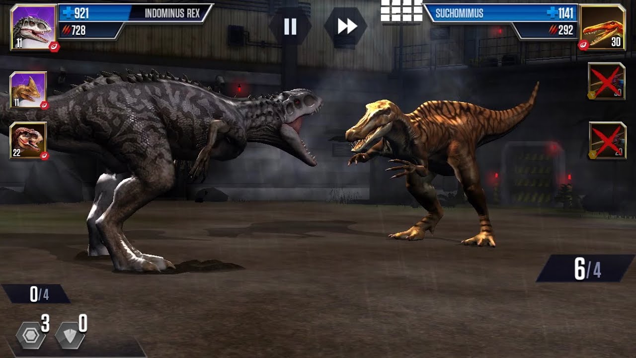 BATTLE STAGE 52. UNLOCKED PTERANODON - JURASSIC WORLD THE GAME - YouTube