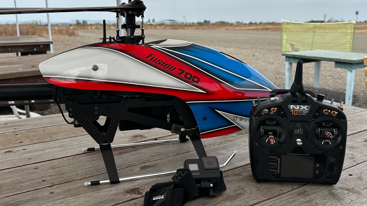 Blade Fusion 700 First flights. #horizonhobby - YouTube