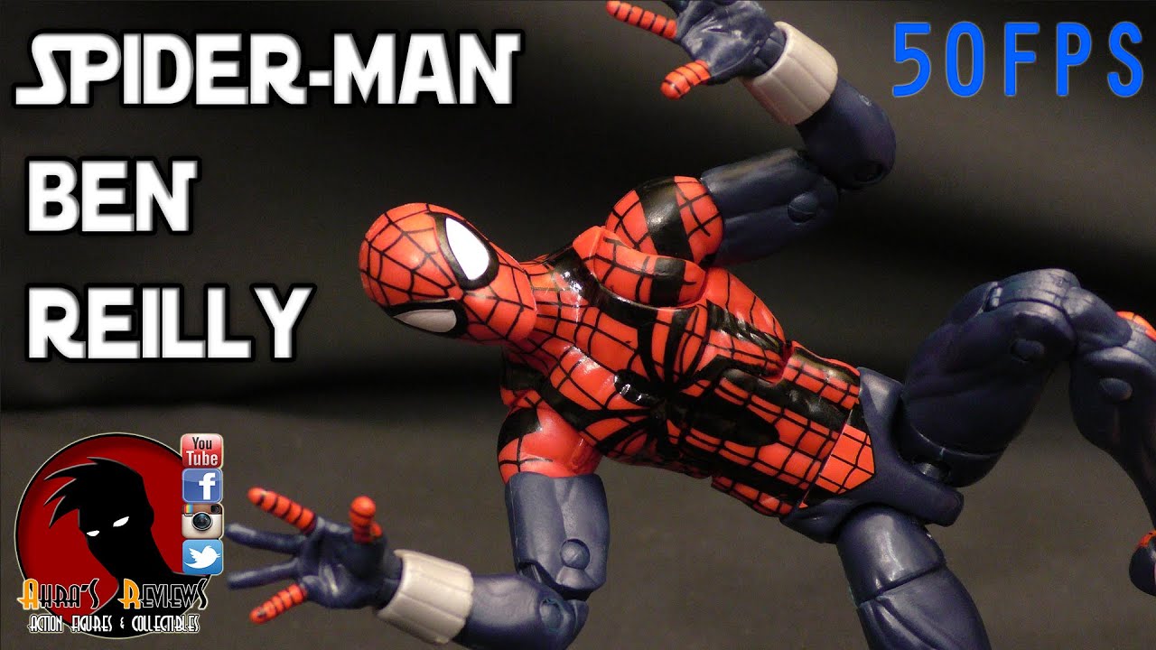 Marvel Legends Ben Reilly Spider-man Absorbing Man Baf Action Figure ...