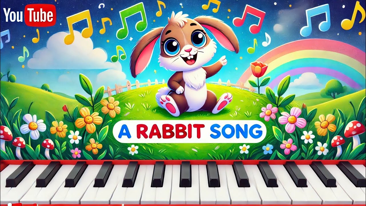 A Rabbit Rhyme Song for Kids - YouTube