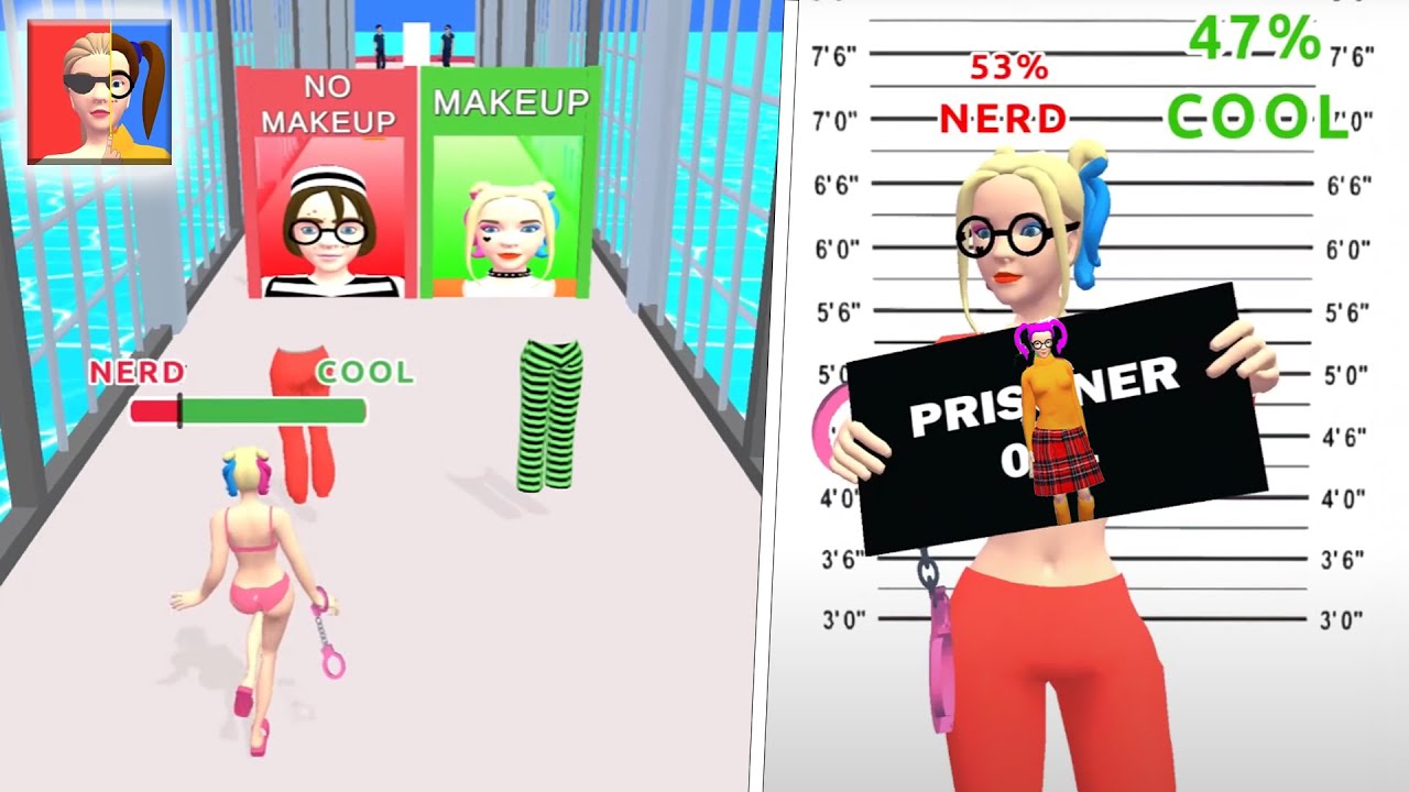 Nerd Vs Popular! 🙇🏼‍♀️👱🏼‍♀️ NEW GAME! All Levels Gameplay iOS, Android ...