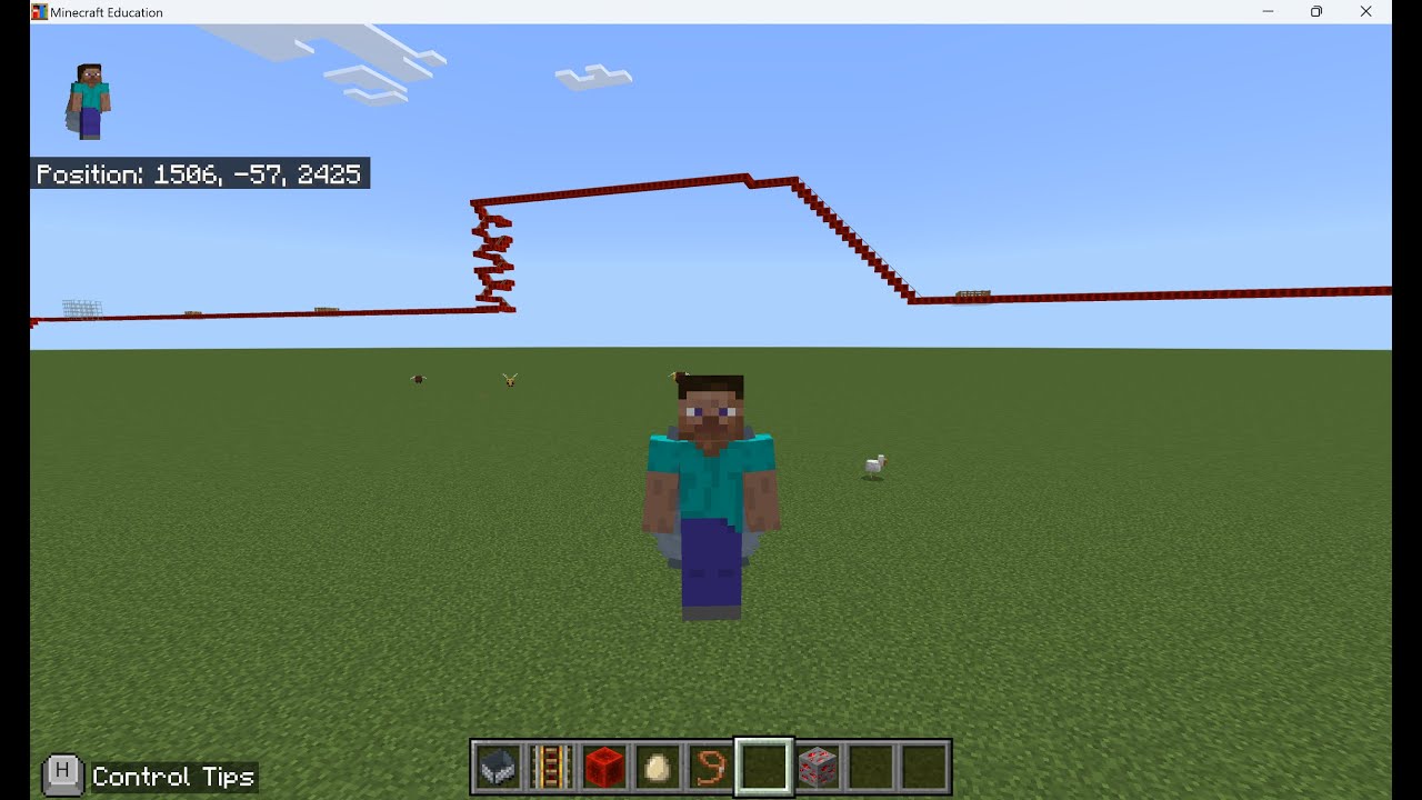 Roller Coaster Safari Track Minecraft Education - YouTube