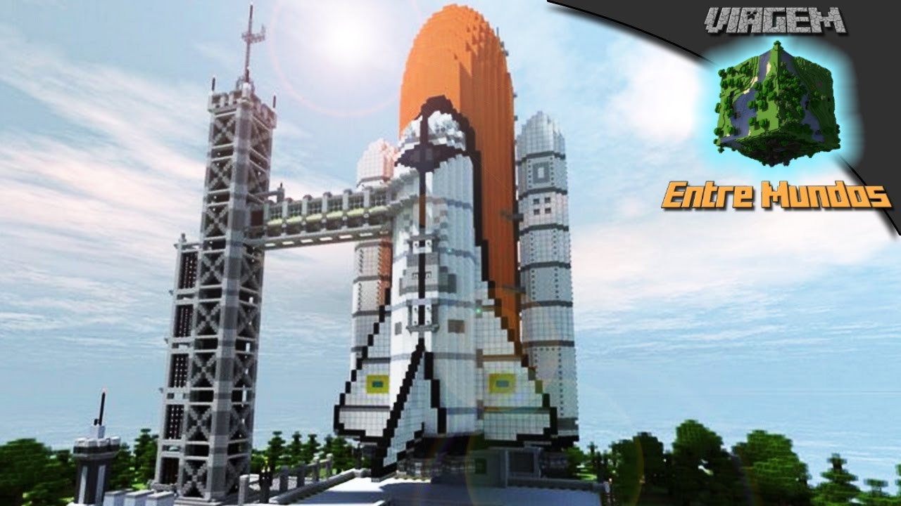 VIAGEM ENTRE MUNDOS - PREPARATIVOS PARA LUA - MINECRAFT #29 (Universal: Interdimensional Escape ...