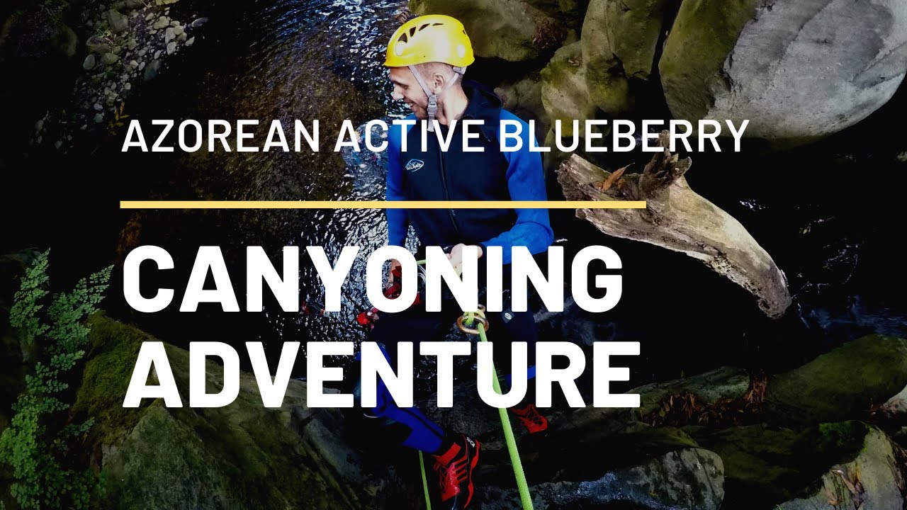Canyoning in Salto do Cabrito With Azorean Active Blueberry - YouTube
