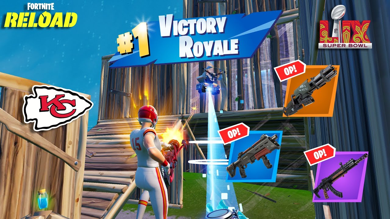 fortnite reload "KANSAS CITY CHIEFS (SNAP SQUAD)" gameplay | og ...