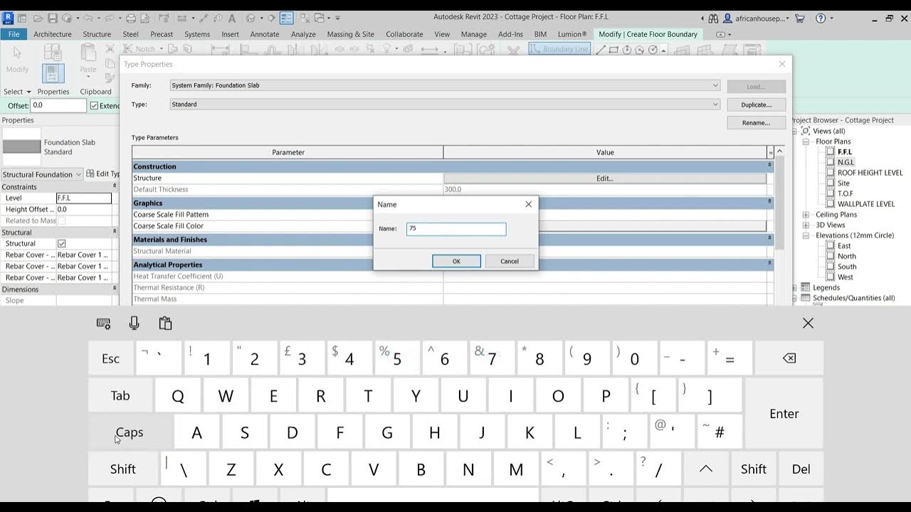 Cottage Project PART 4 SUPERSTRUCTURES | South African Revit Tutor - YouTube