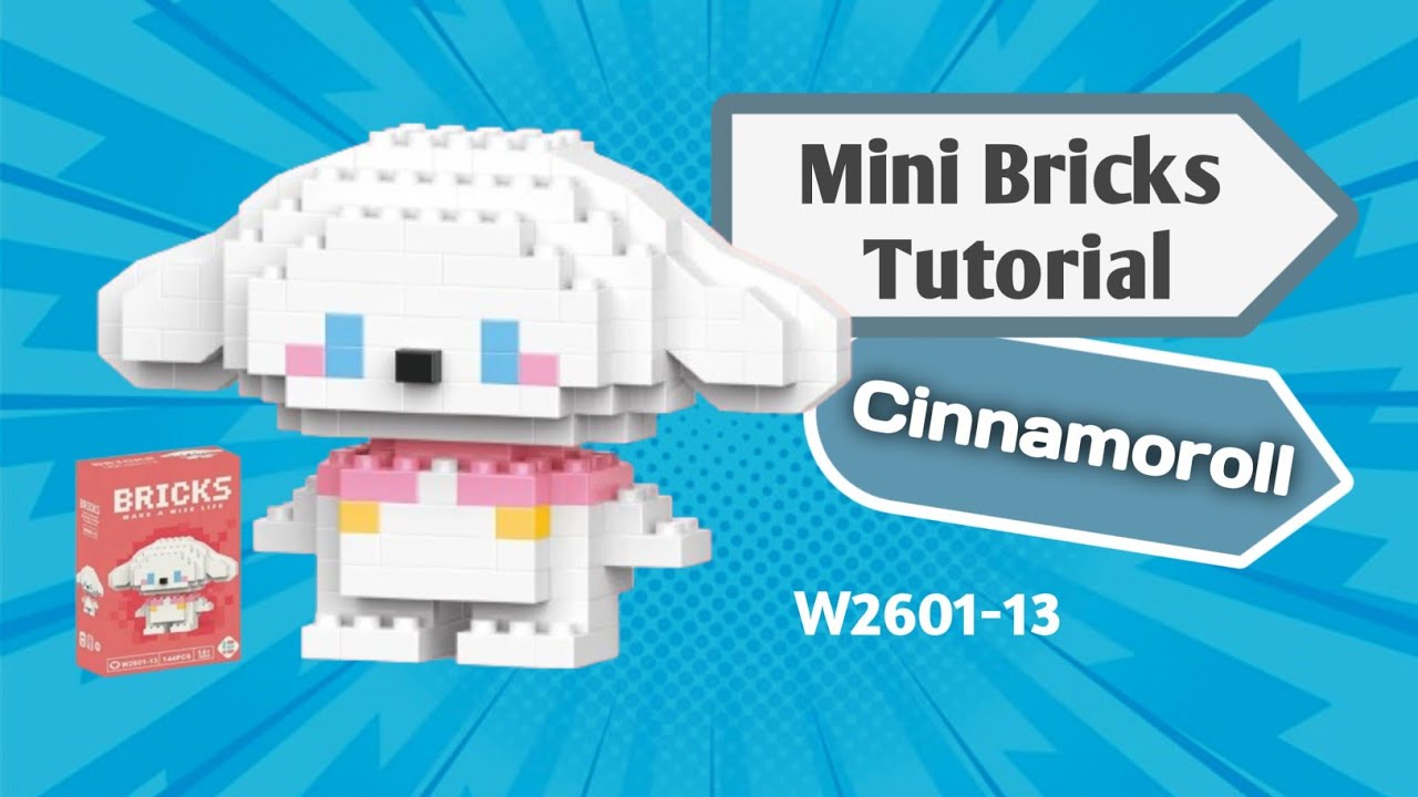 HOW TO BUILD CINNAMOROLL LEGO BRICKS | W2601-13 - YouTube