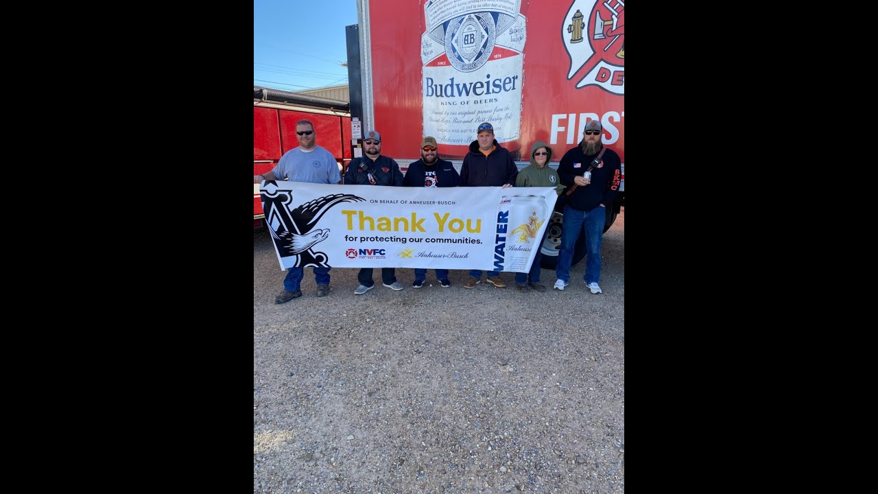 Anheuser Busch donates emergency water supplies to Fritch Volunteer ...