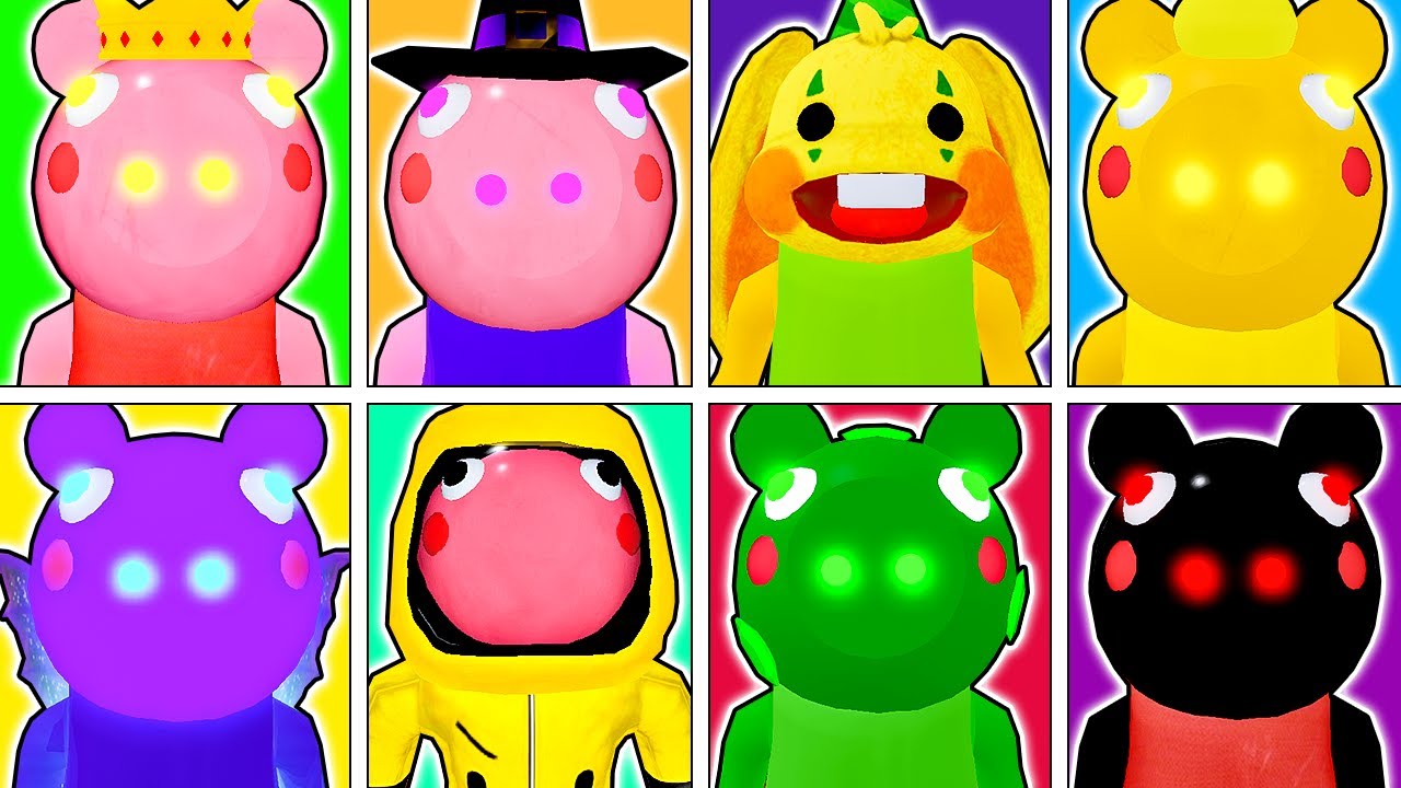 ROBLOX PIGGY *NEW* FIND THE PIGGY MORPHS! (ALL NEW PIGGIES UNLOCKED ...