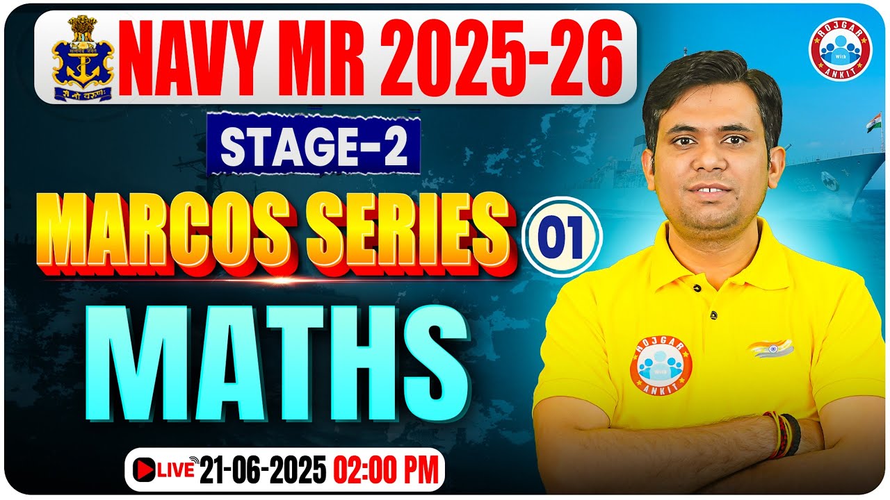 Navy MR Phase 2 Classes | Marcos Series | Navy MR Stage 2 Maths By ...