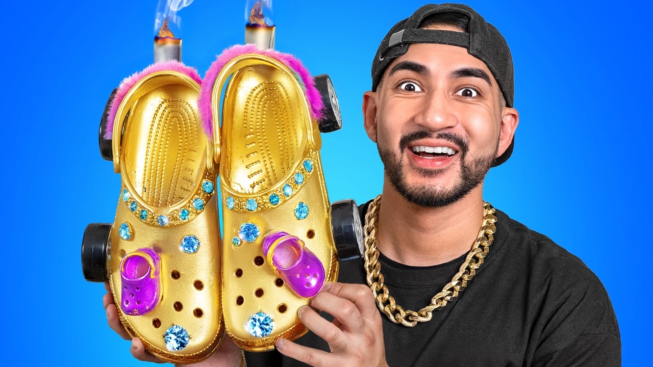 Pimp My CROCS - YouTube