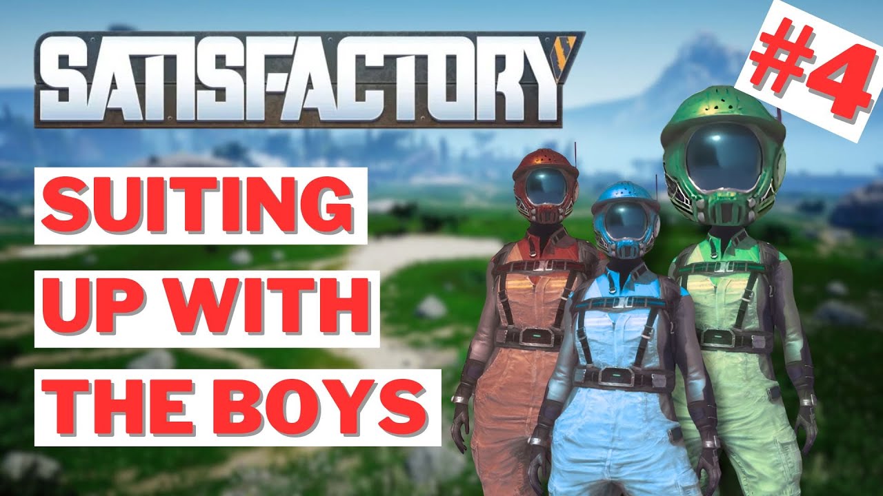 Hunting drives while herding guys [Satisfactory 1.0 Episode 4] - YouTube