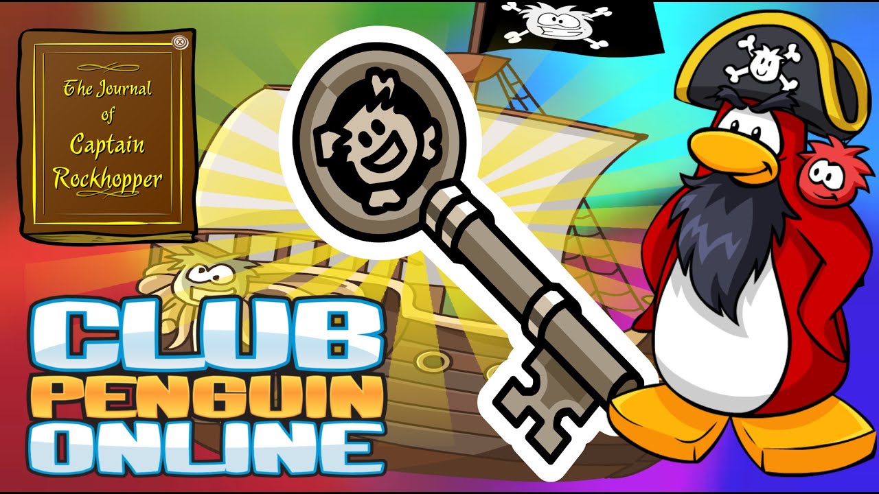 Club Penguin Online Rockhopper's Key and Friendship Bracelet - YouTube