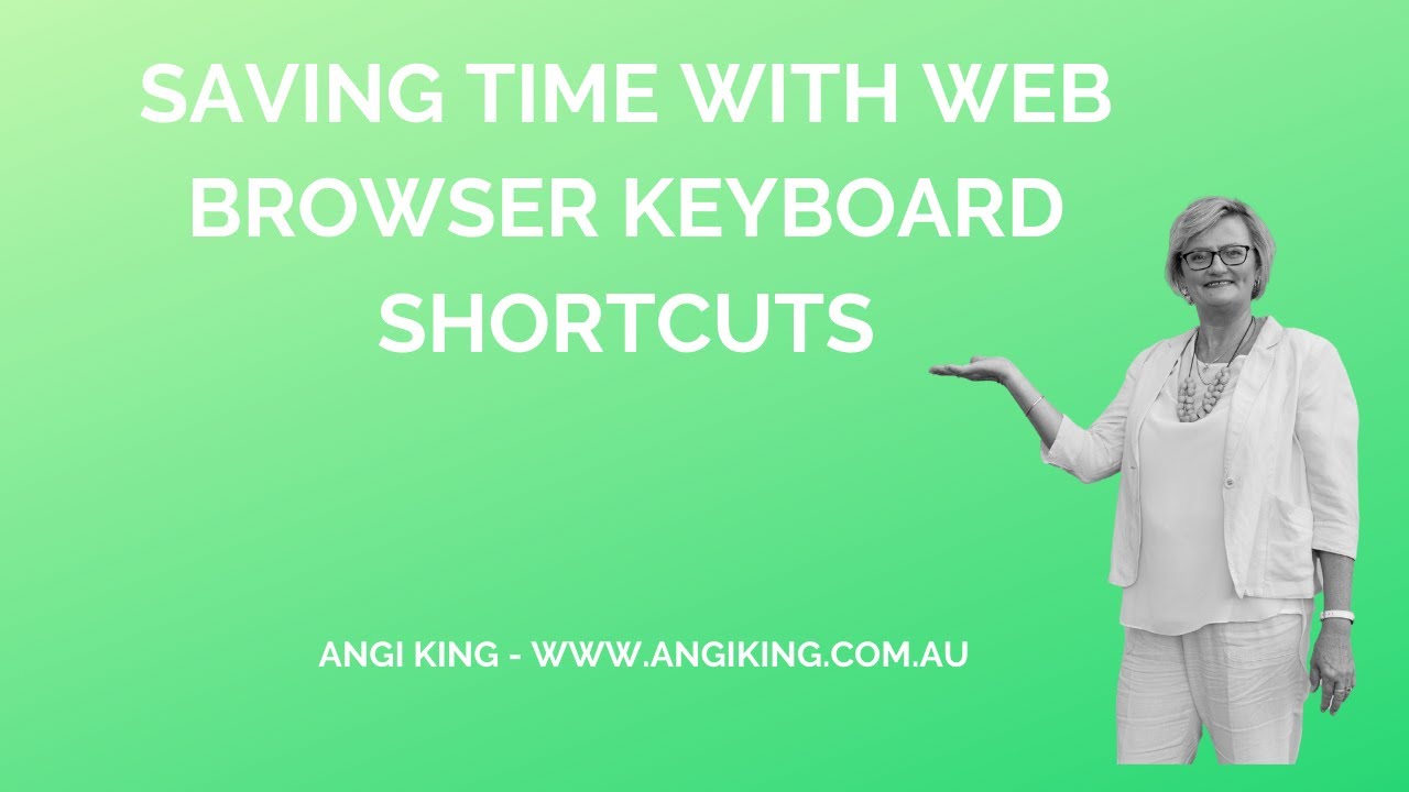 Tech Tip - Saving time with Web Browser Keyboard Shortcuts - YouTube