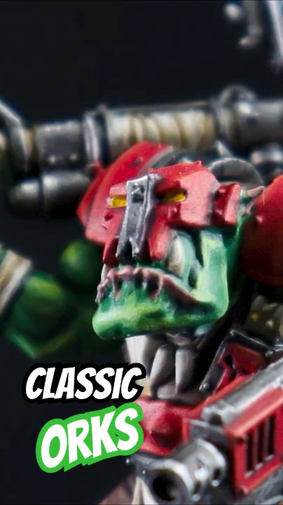 How to Paint Your Orks in a Classic Style 💚 - #warhammer40k #orks - YouTube